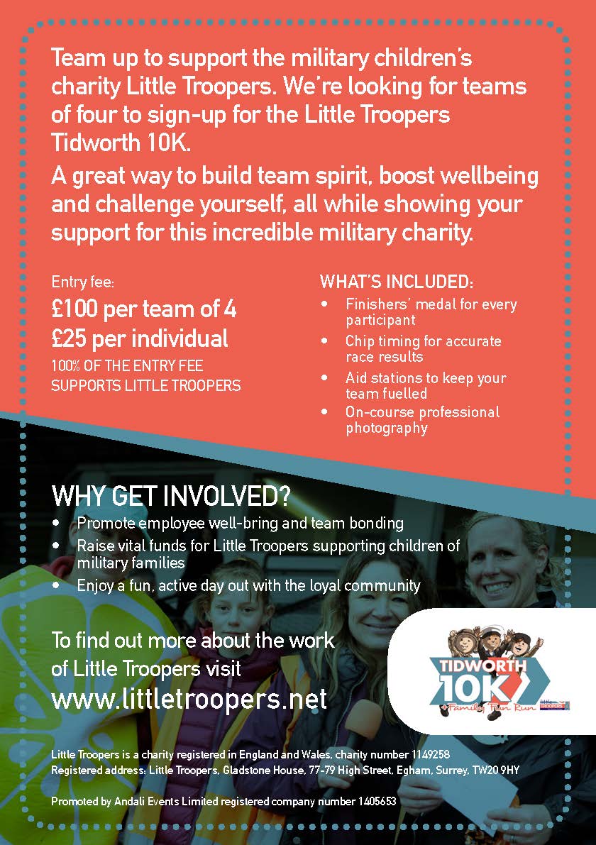 Little Troopers Fun Run - Tidworth Town Council